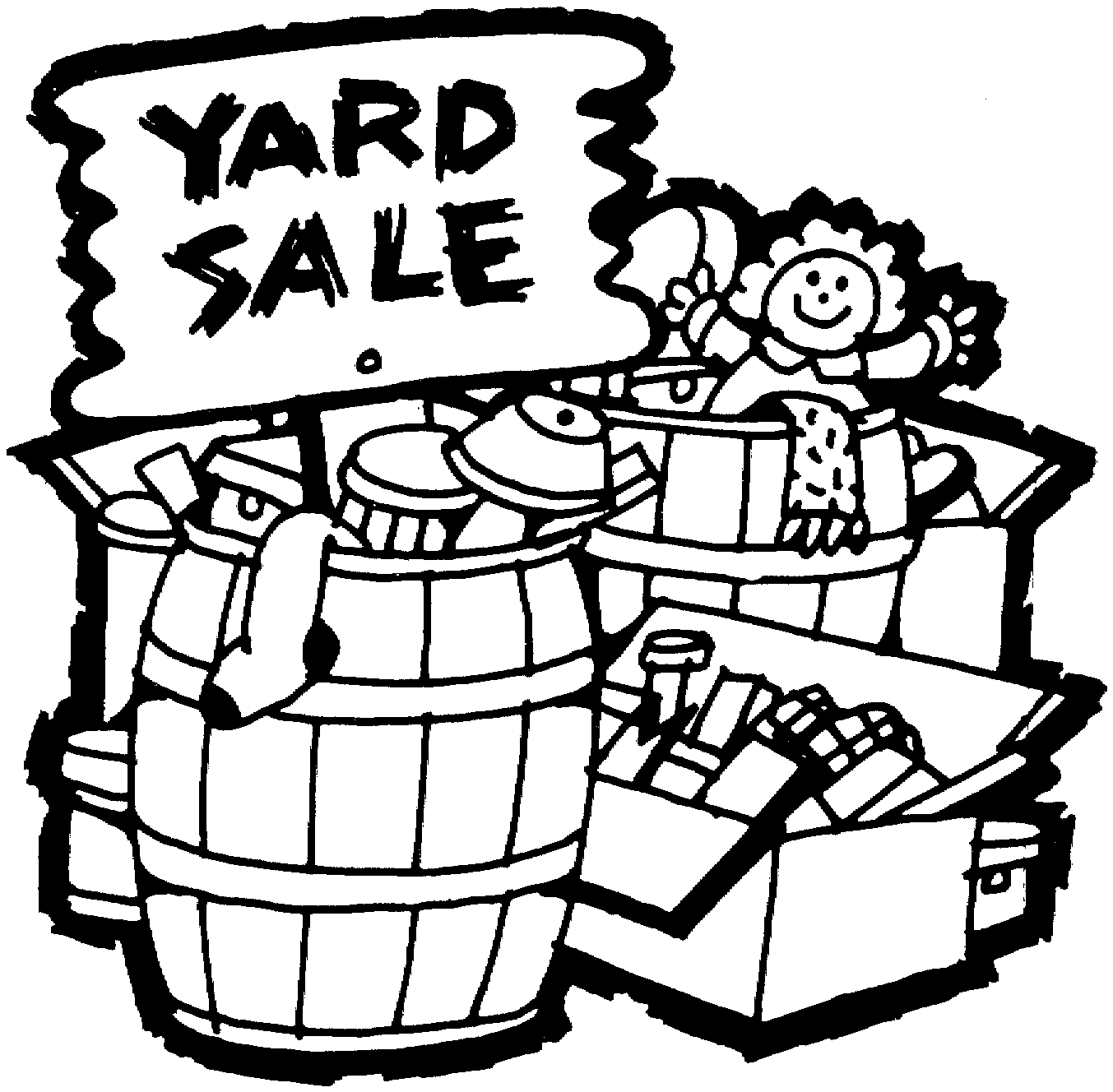 Yard Sale Index Of Images Cliparts Clipartix