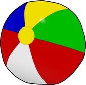 Free Beach Ball Clip Art Pictures - Clipartix