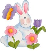 Easter on easter bunny clip art and bunnies – Clipartix