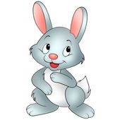 Rabbit snow bunny clipart - Clipartix