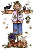Mr scarecrow on scarecrows fall scarecrows and clip art clipartcow ...