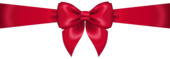 Red bow transparent clip art image – Clipartix