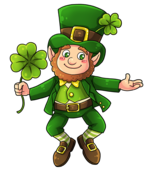Public domain clip art shamrocks st patricks day shamrock clip art ...