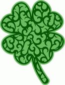 Public domain clip art shamrocks st patricks day shamrock clip art ...