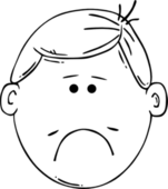 Sad Face Clip Art Pictures – Clipartix
