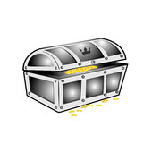 Treasure chest clip art free vector freevectors – Clipartix