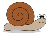 Blue snail cartoon picture kids clip art - Clipartix
