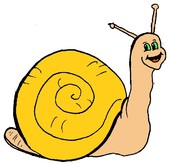 Blue snail cartoon picture kids clip art – Clipartix