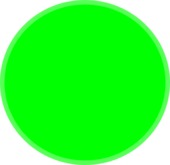 Green circle clipart – Clipartix