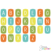 Alphabet stencils fonts clipart – Clipartix