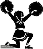 Cheerleader clip art on cheerleading stick figures and cheer 3 – Clipartix
