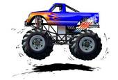 Free Monster Truck Clip Art Pictures - Clipartix