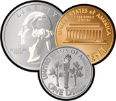 Us coins clipart clipartfest and – Clipartix