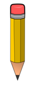 Horizontal pencil clipart free images – Clipartix
