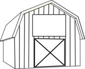 Barn Outline Pictures – Clipartix