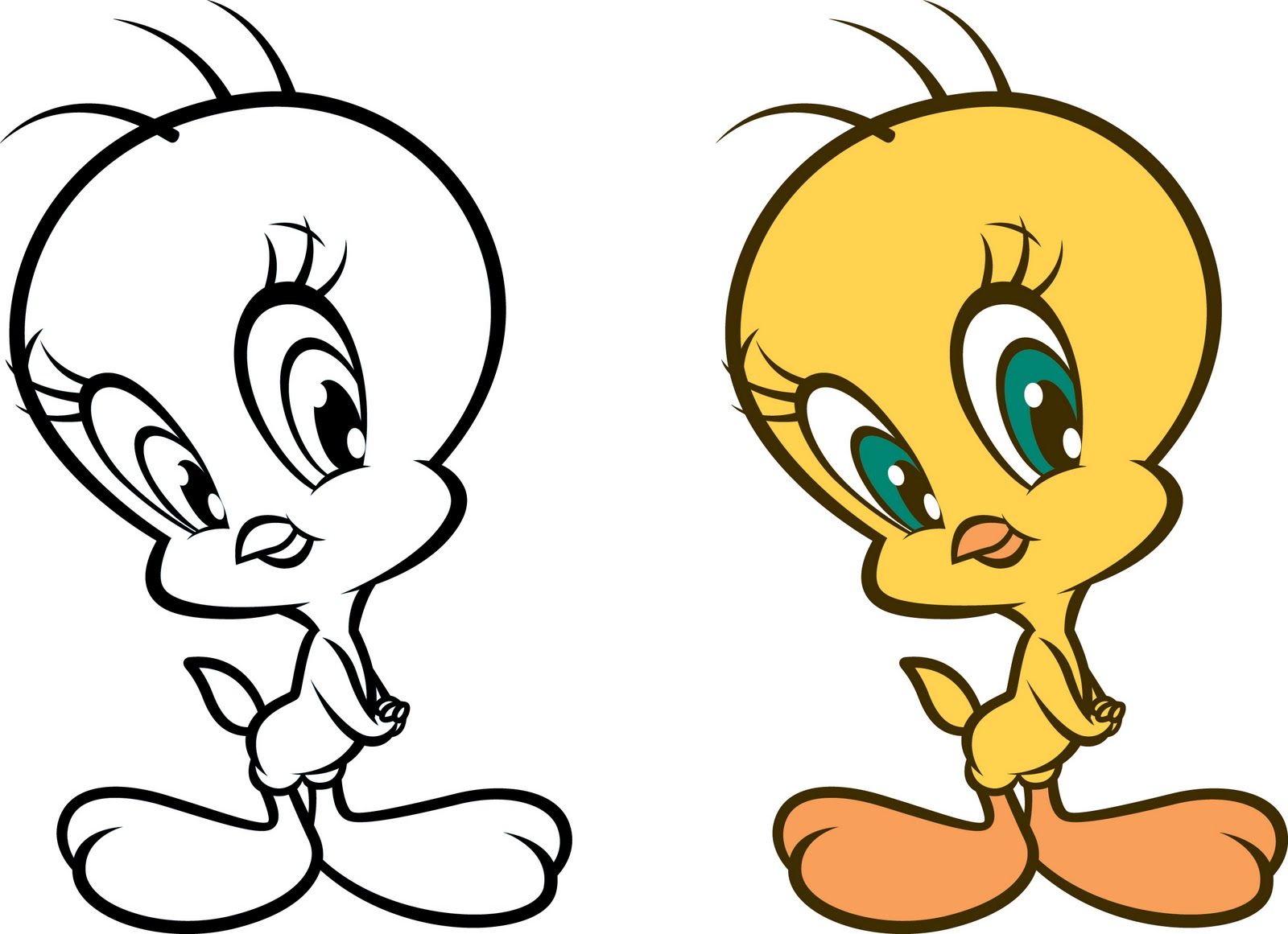Easy To Draw Looney Tunes Characters Clipart Floor Decs For Jpg Clipartix