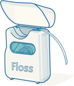 Freehand drawn cartoon dental floss free stock image jpg – Clipartix