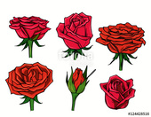 Free Rose Cartoon Pictures - Clipartix