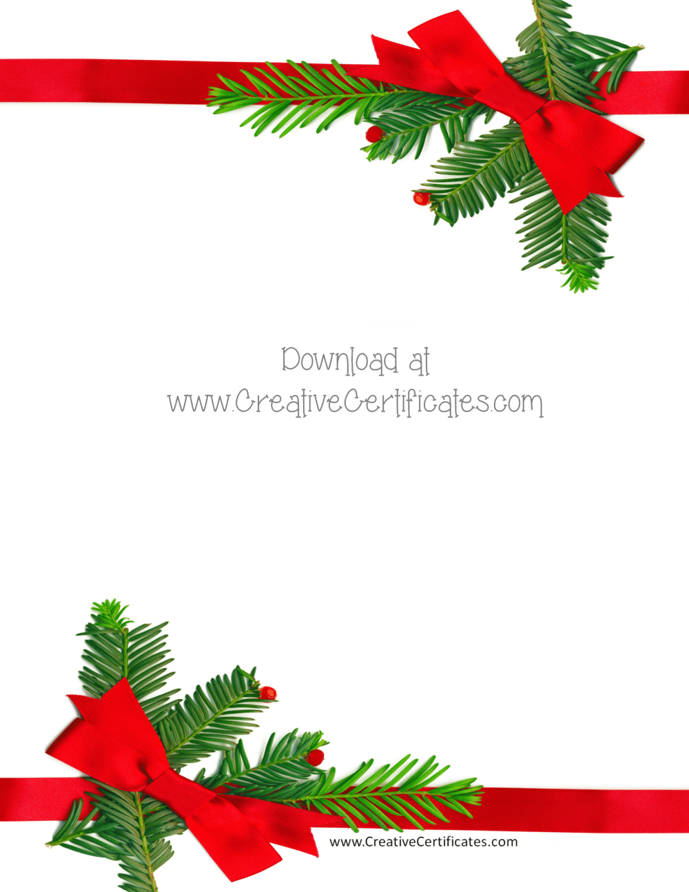 Free Christmas Border Templates Customize Then Download Png Clipartix