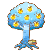 Golden apple tree the kemono friends wiki clipart free – Clipartix