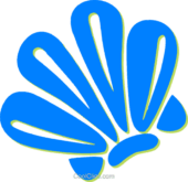 Sea shell vector clipart – Clipartix